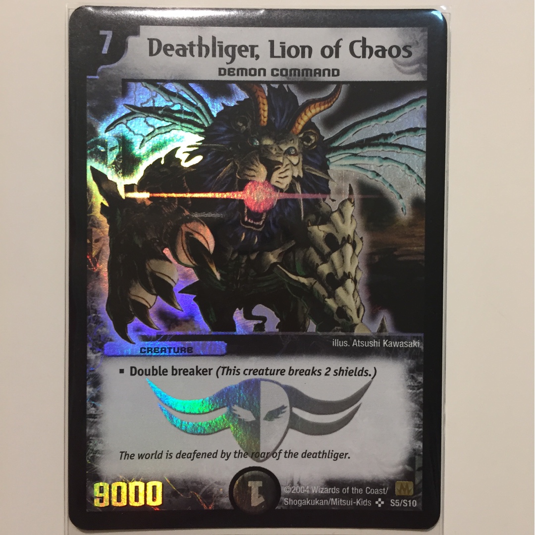 Deathliger Lion of Chaos - Duel Master, Hobbies & Toys, Toys & Games on ...