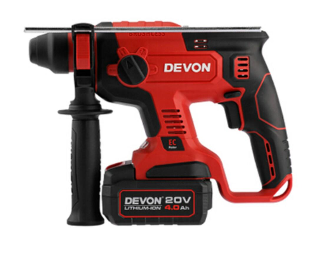 DEVON 20V Cordless Hammer drill (4.0Ah), Everything Else on Carousell
