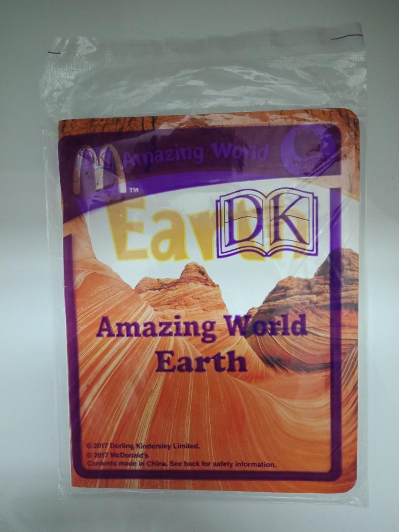 DK Amazing World Earth (McDonald's happy meal book), Hobbies & Toys ...