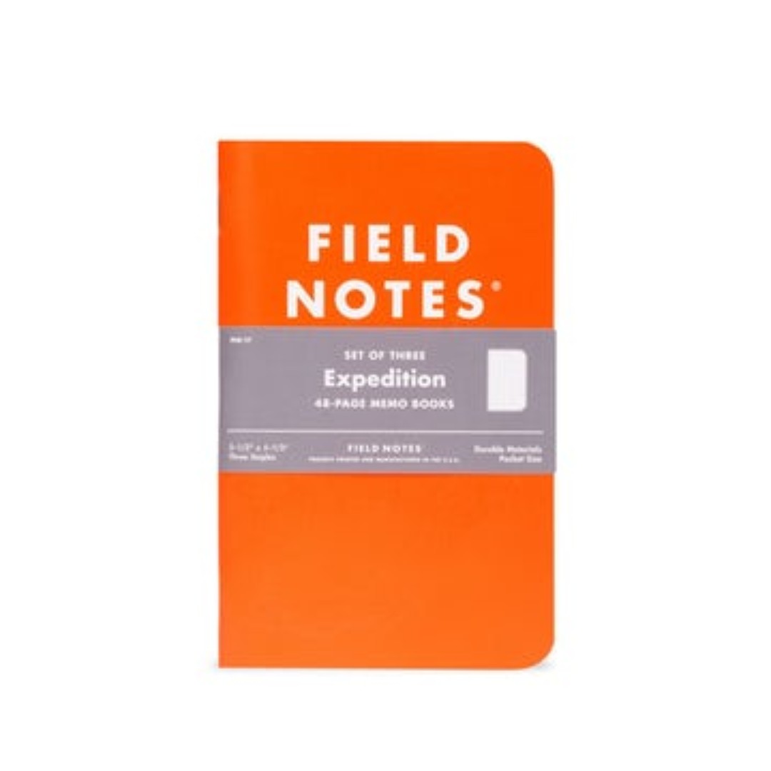 Field Notes - Expedition edition (Three waterproof notebooks)., Hobbies ...