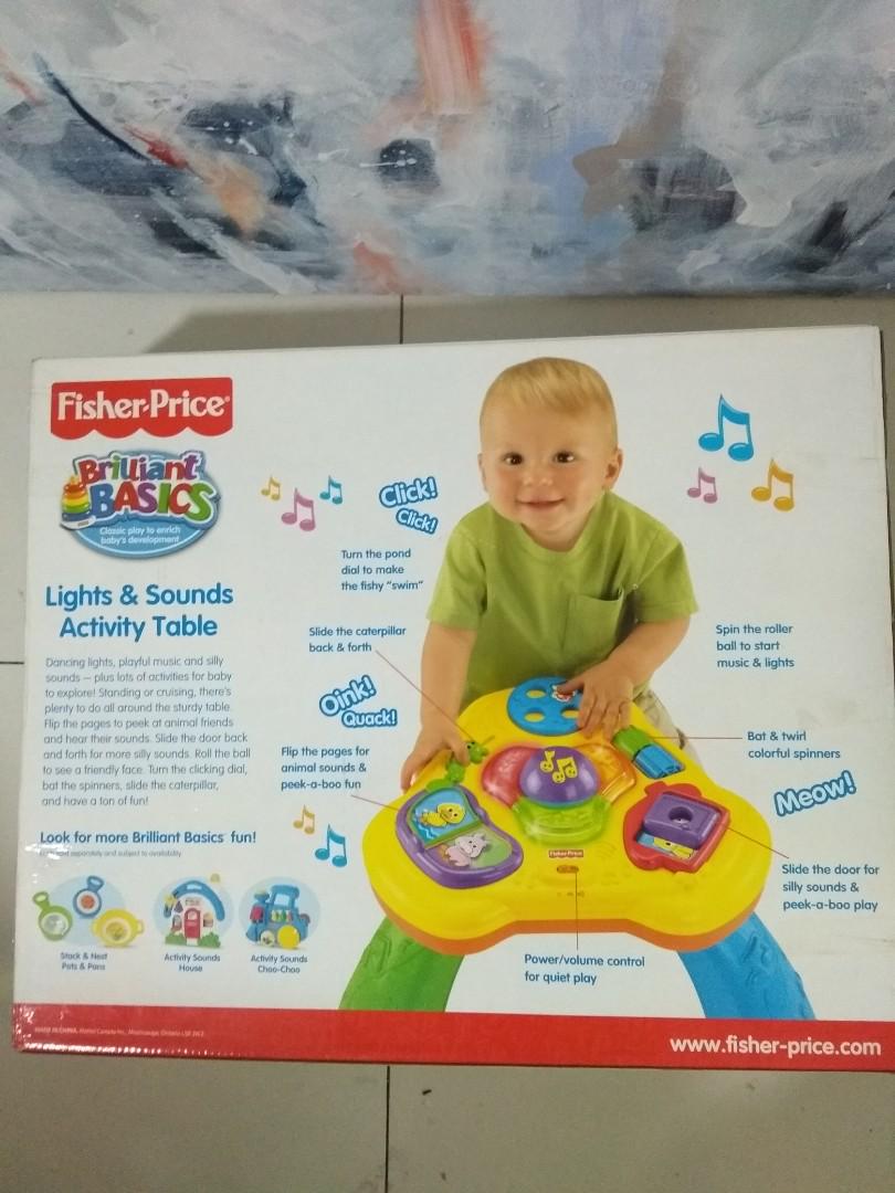 Fisher Price Activity Table, Babies & Kids, Infant Playtime on Carousell