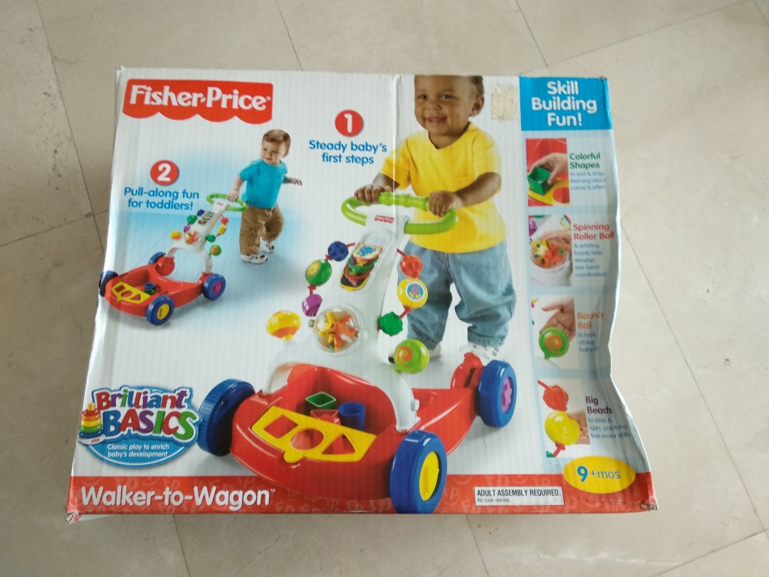 Fisher Price Walker Wagon, Babies & Kids, Infant Playtime on Carousell
