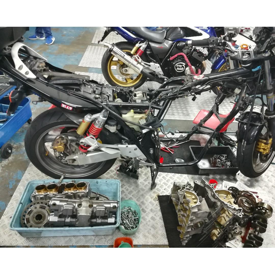 Full overhaul for Super 4 Revo, Motorcycles, Motorcycle Accessories on ...