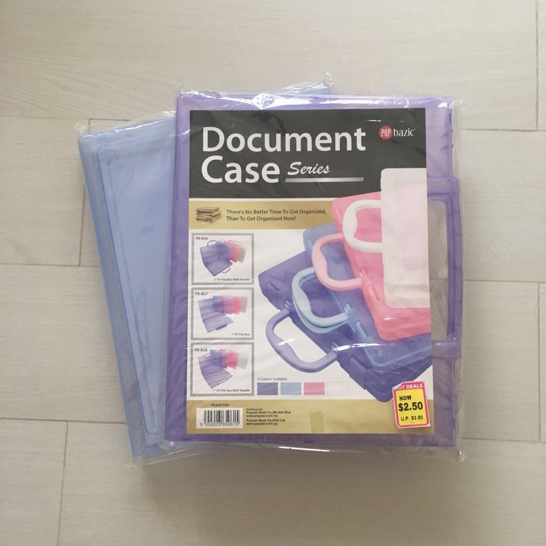 Hard Case Folder, Hobbies & Toys, Stationery & Craft, Stationery ...