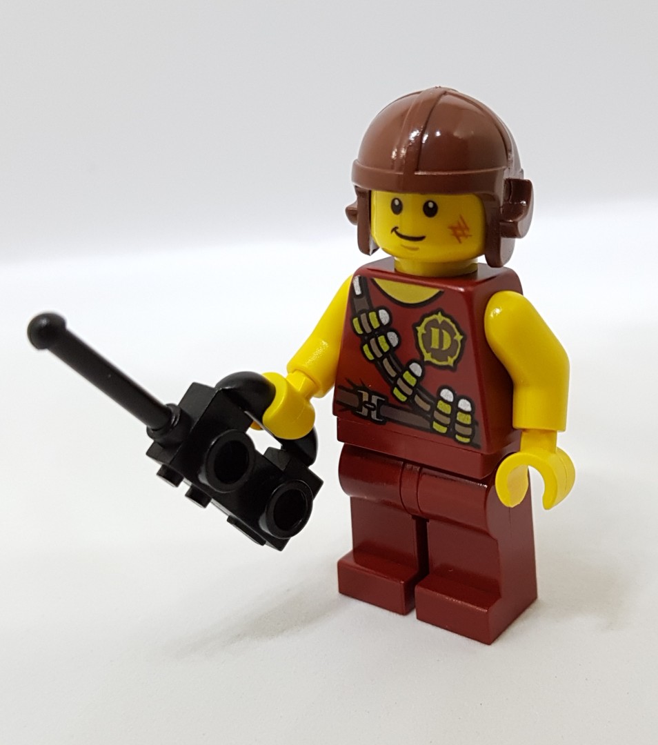 LEGO Minifigure - Hero with Dino Tranquilizer Belt (NEW), Toys & Games ...
