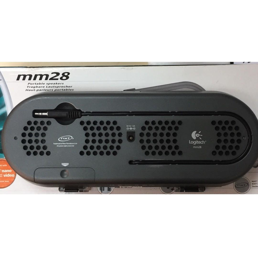 Logitech MM28 Speaker, 音響器材, Soundbar、揚聲器、藍牙喇叭、耳擴 - Carousell
