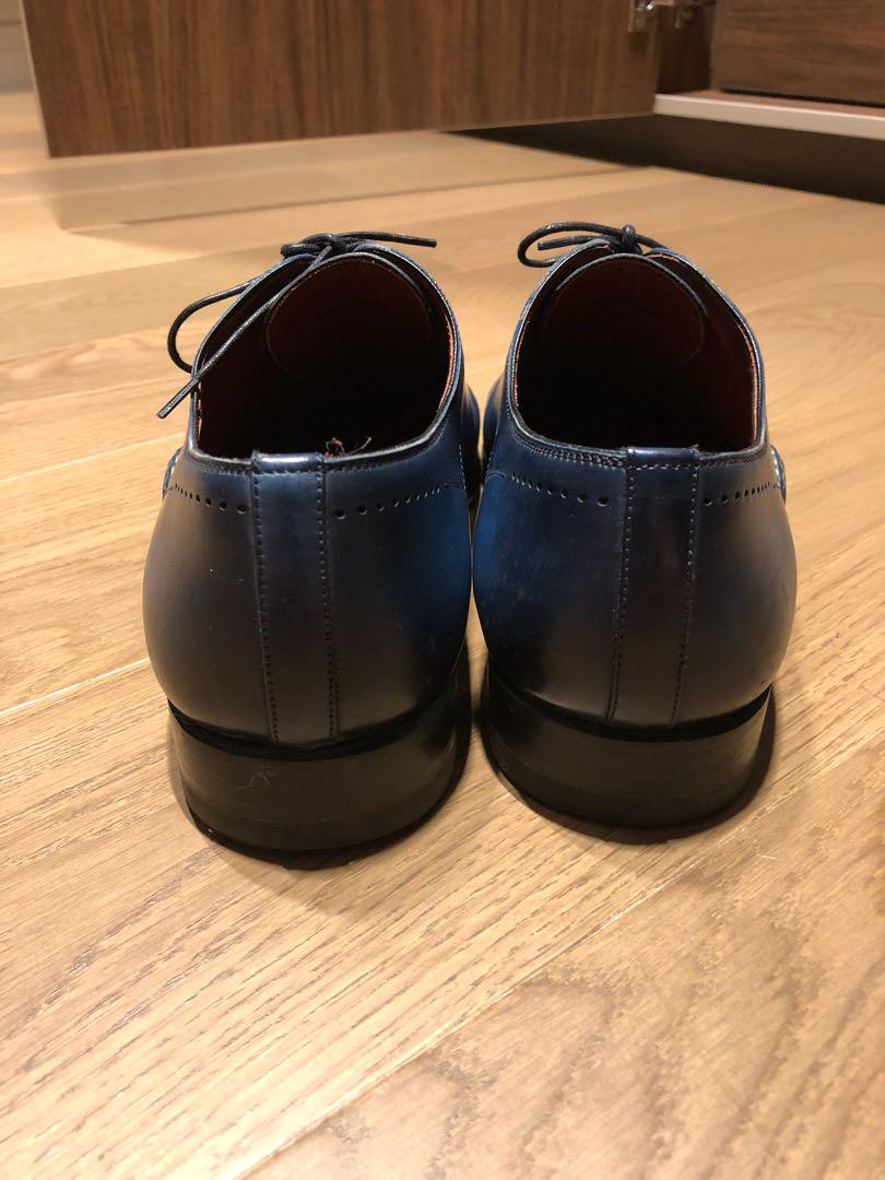Magnanni Blue patina laced shoe, Men's Fashion, Footwear, Formal Shoes ...