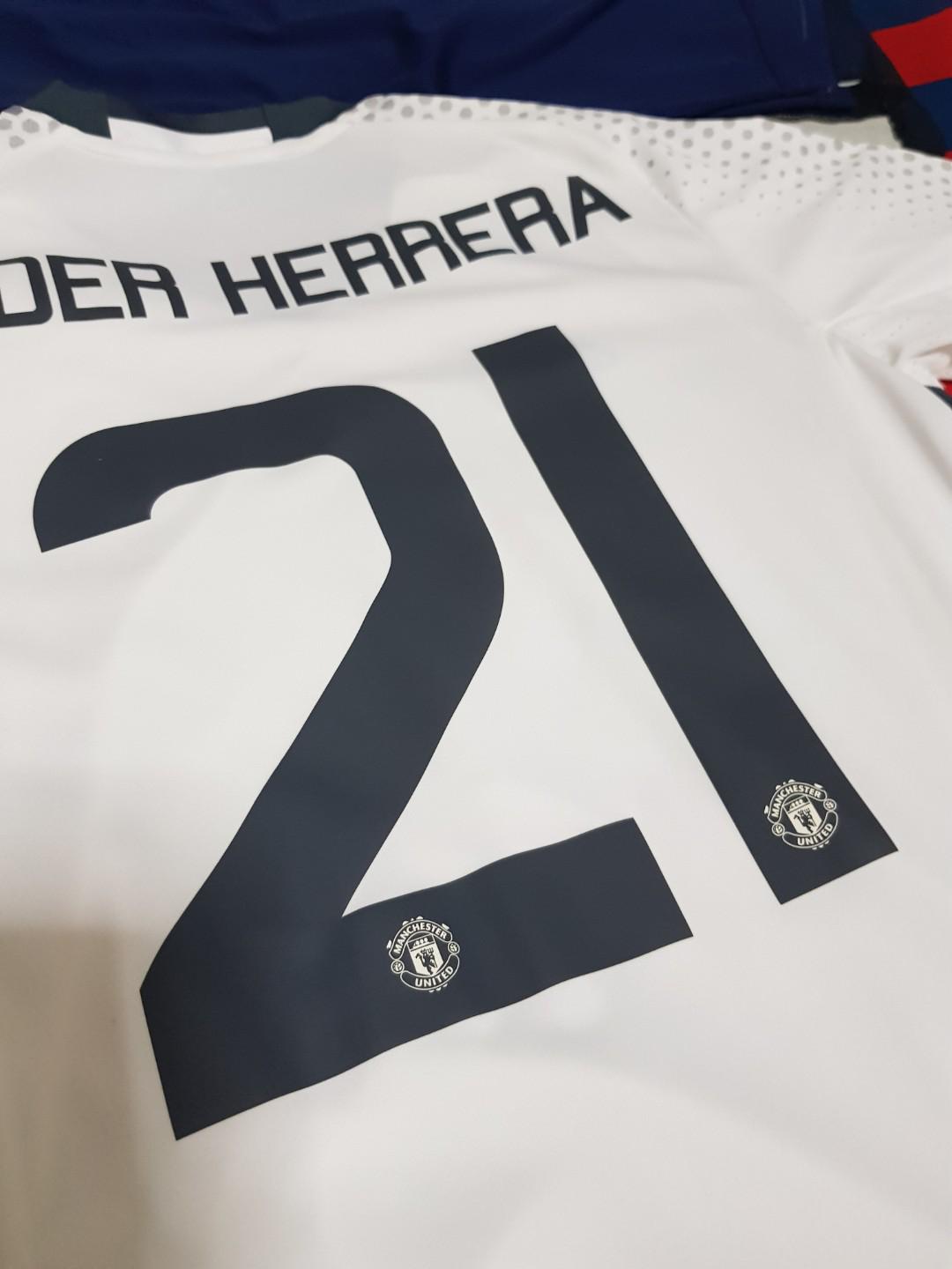Manchester United 16/17 3rd kit. With Ander Herrera printing and Euro ...