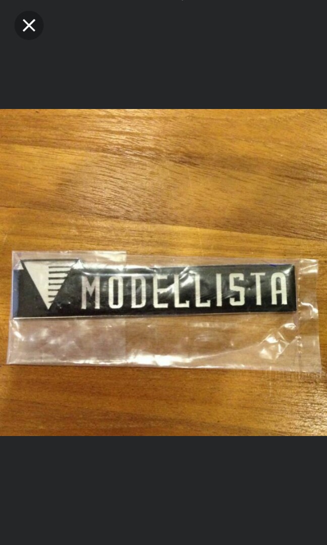 Modellista Body kit Toyota car badge emblem logo accessories, Car ...