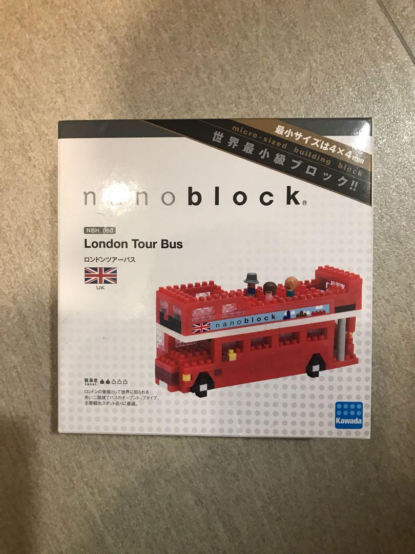 Nano Block London Bus, 興趣及遊戲, 旅行, 旅遊 - 旅行必需品及用品 - Carousell