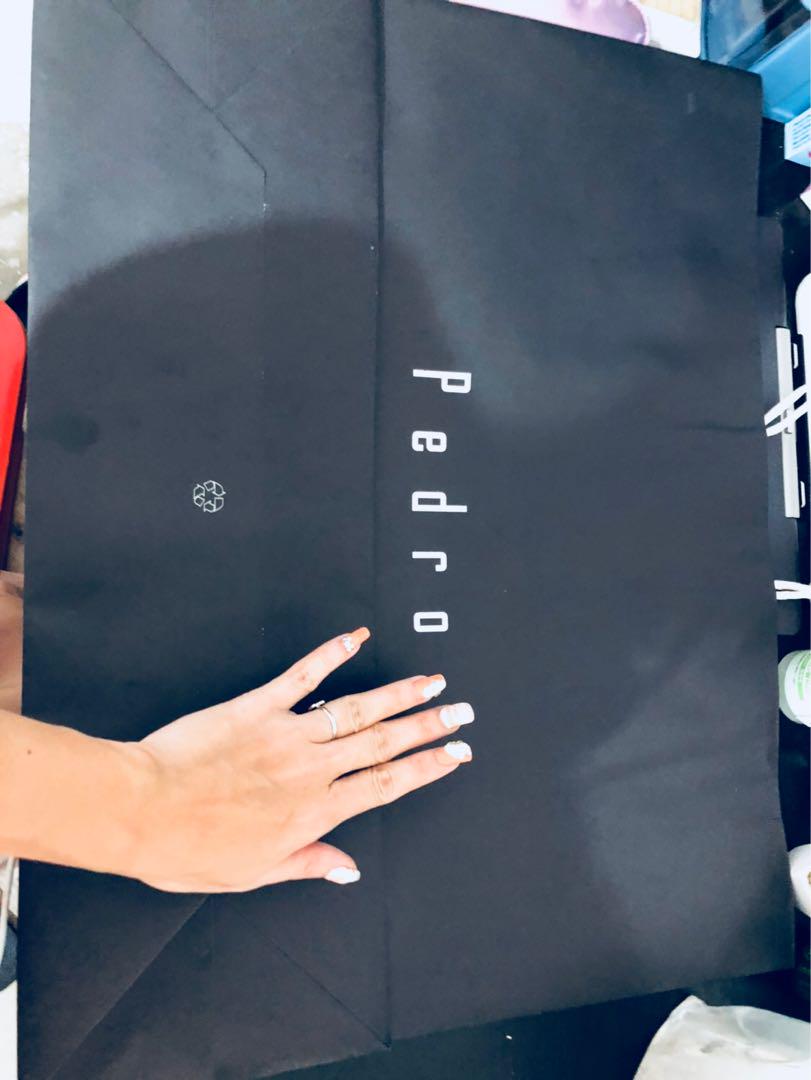 Pedro paper bag, Women's Fashion, Bags & Wallets, Tote Bags on Carousell