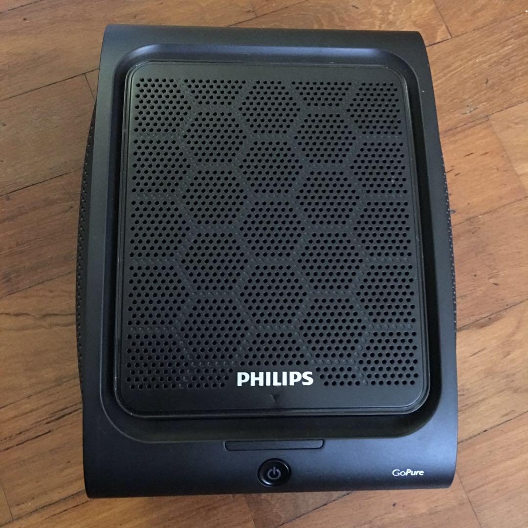 Philips GoPure Car Air Purifier with HEPA & HESA filters, Car ...