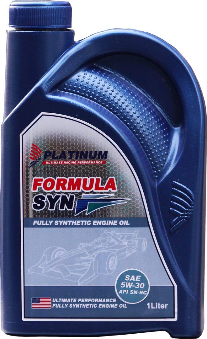 Platinum Formula Syn 5W-30 Fully Synthetic Oil, Car Parts & Accessories ...
