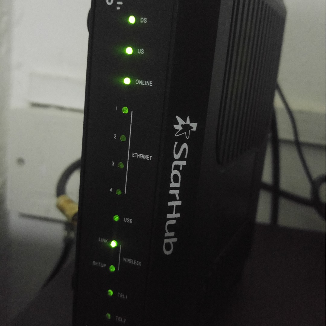 Rare Offer! Starhub 100Mbps Cable Broadband Transfer Ownership ...