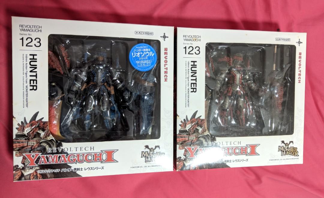 Revoltech Yamaguchi No.123EX Hunter Swordsman Azure Rathalos Series ...