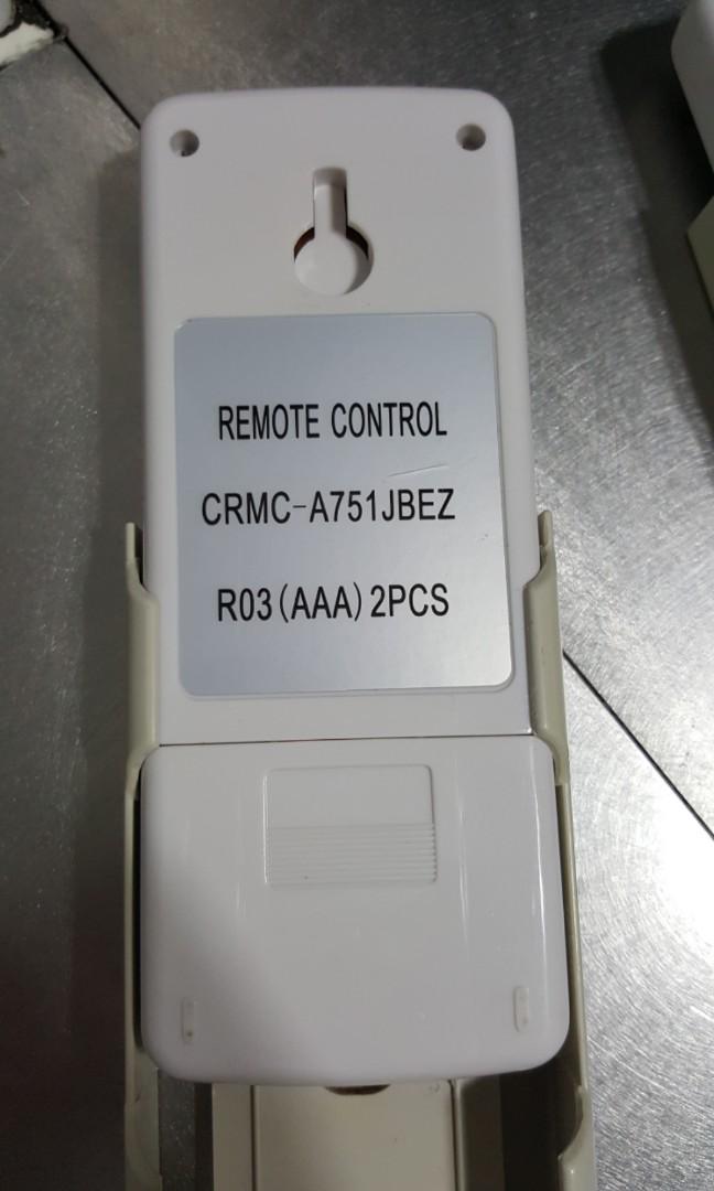 Sharp aircon remote, TV & Home Appliances, Air Conditioners & Heating ...