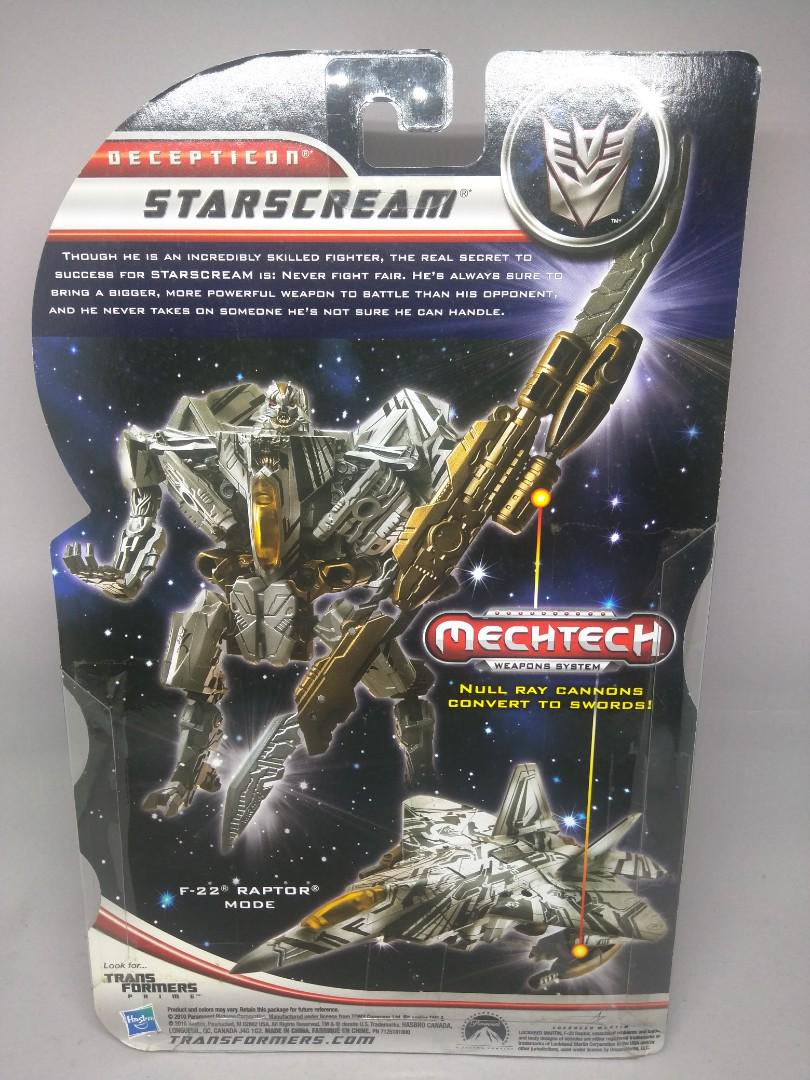 Transformers MechTech Starscream, Hobbies & Toys, Toys & Games on Carousell