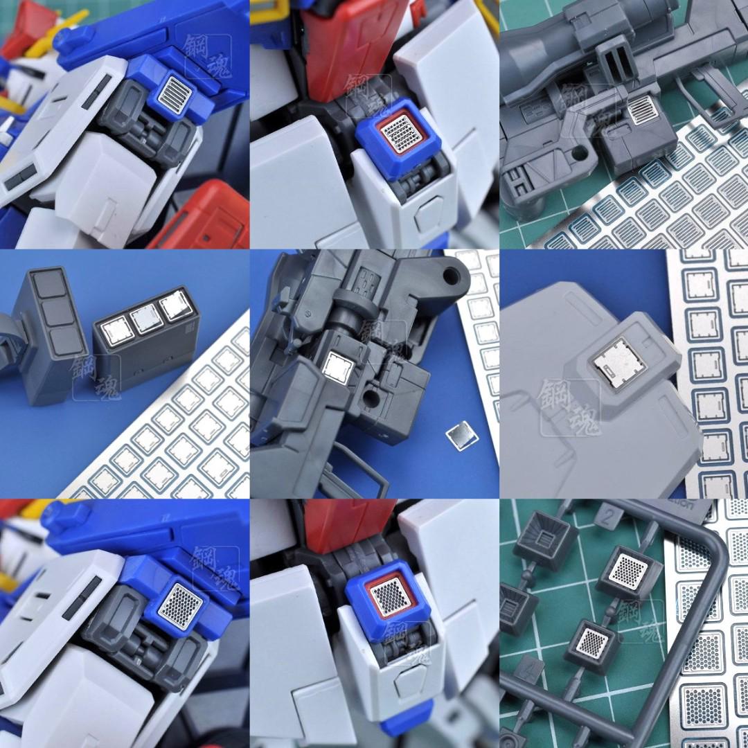 (9) Steel Spirit Details Upgrade Parts AW104-111, Maintenance Ladder ...