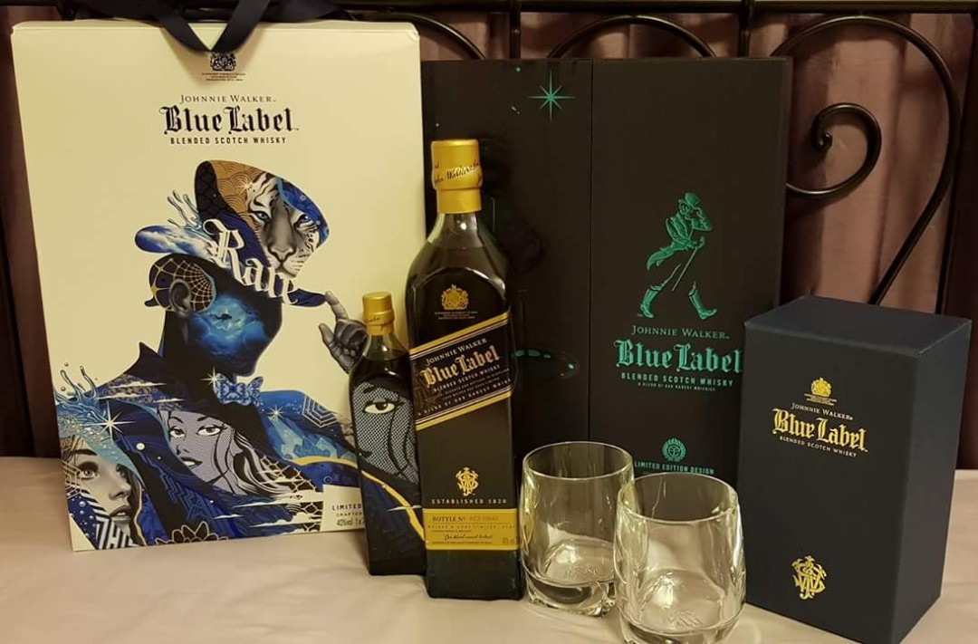 Johnnie Walker Blue Label Artist Series Tristan Eaton Pack, Everything ...
