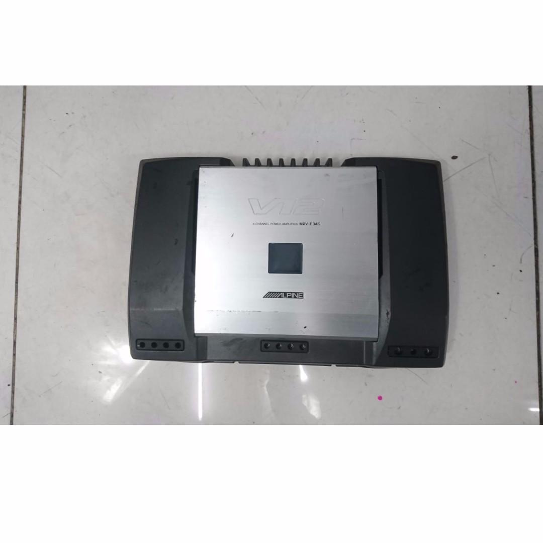 Alpine MRV-F345 Power Amplifier (RS771), Car Accessories, Accessories ...