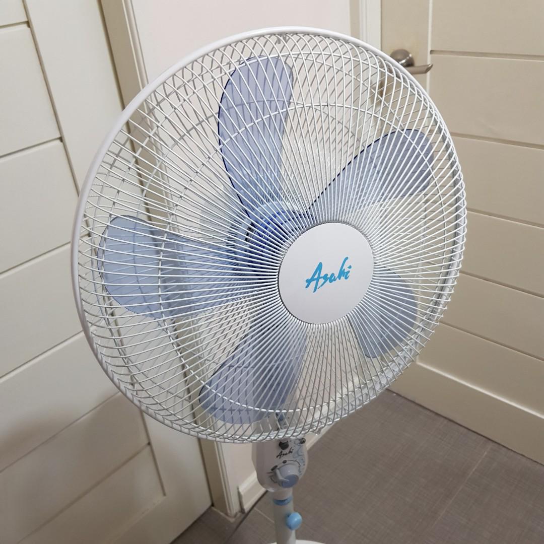 Asahi Stand Fan (4-speed), TV & Home Appliances, TV & Entertainment, TV ...