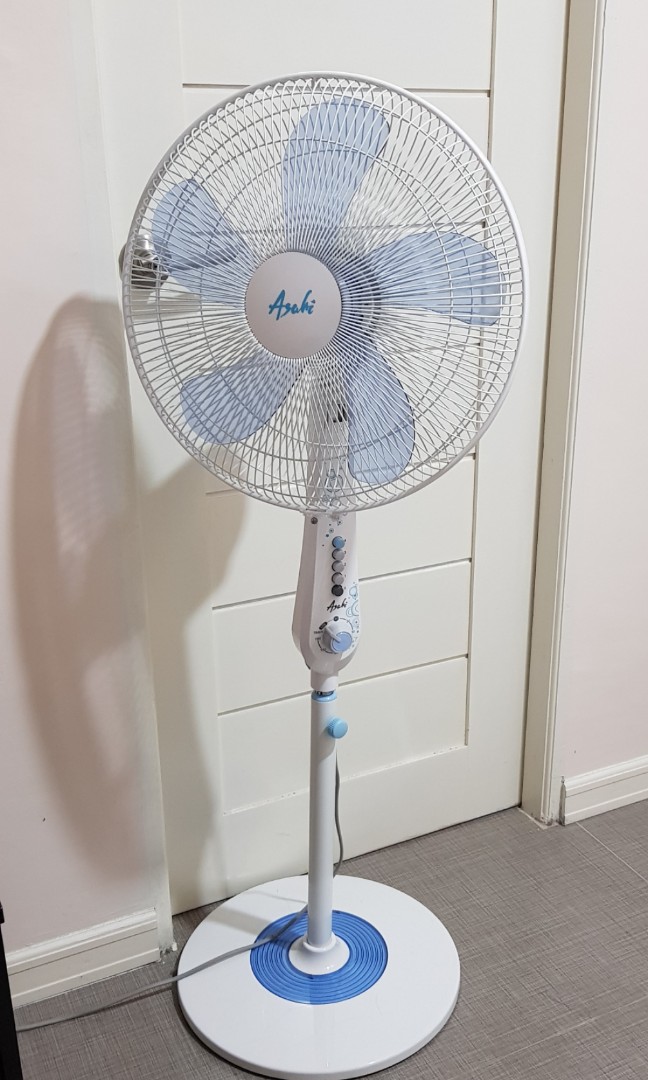 Asahi Stand Fan (4-speed), TV & Home Appliances, TV & Entertainment, TV ...