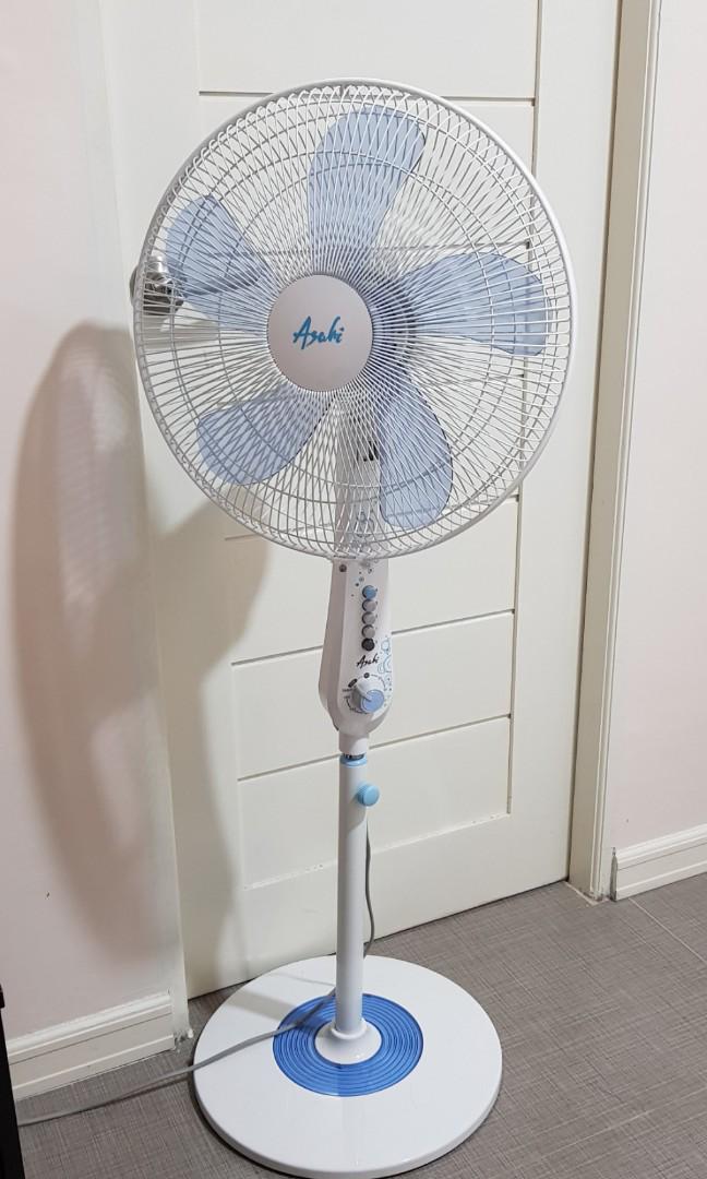 Asahi Stand Fan (4-speed), TV & Home Appliances, TV & Entertainment, TV ...