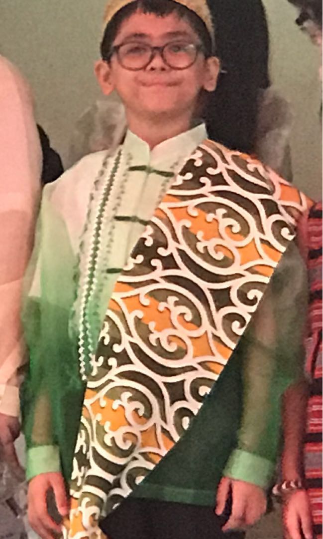 buwan ng wika costumes barong included sash nd cap.. note: my konting ...