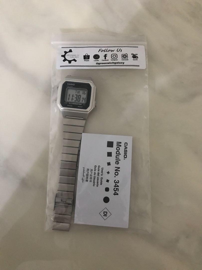 Casio Vintage Square Digital Watch (Silver), Mobile Phones & Gadgets ...