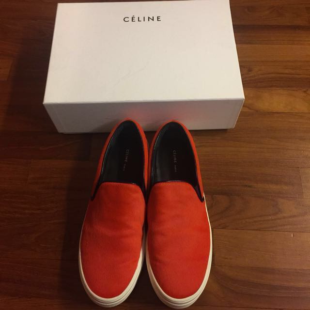 CELINE Slip On Sneakers, Women's Fashion, Footwear, Sneakers on Carousell