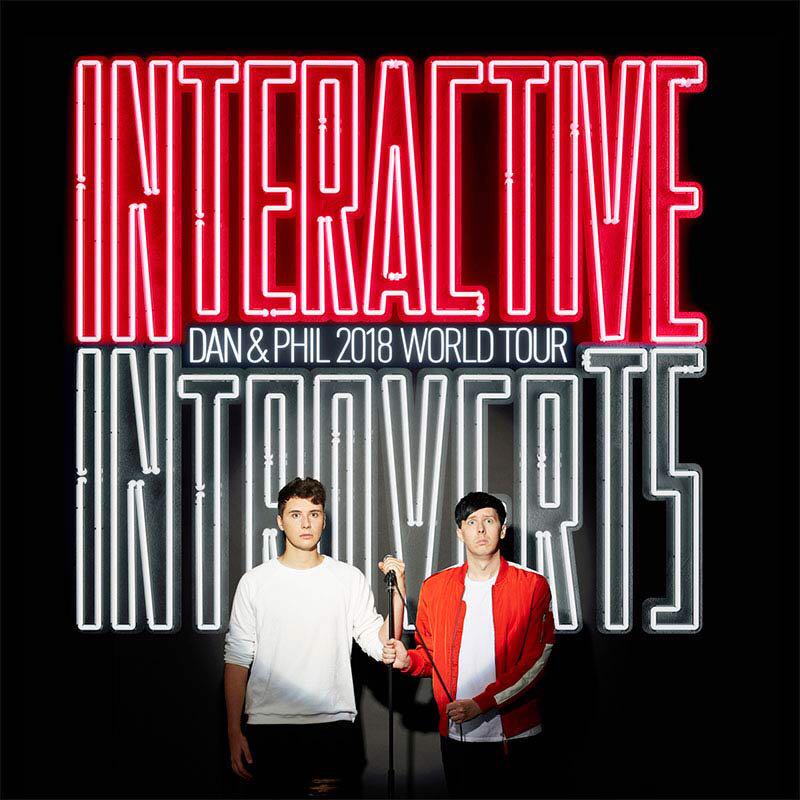Dan & Phil 2018 World Tour - Interactive Introverts - Singapore ...
