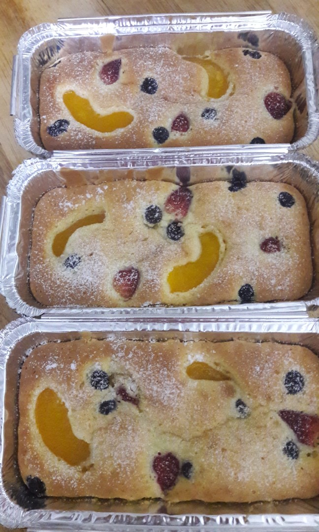 Fruit pastry cake, Food & Drinks, Homemade Bakes on Carousell