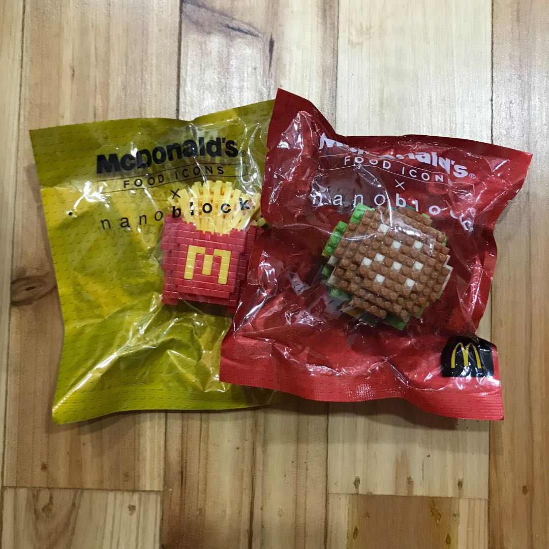 Mcd x Nanoblock Food Icon, Hobbies & Toys, Toys & Games on Carousell