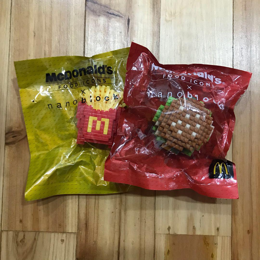 Mcd x Nanoblock Food Icon, Hobbies & Toys, Toys & Games on Carousell