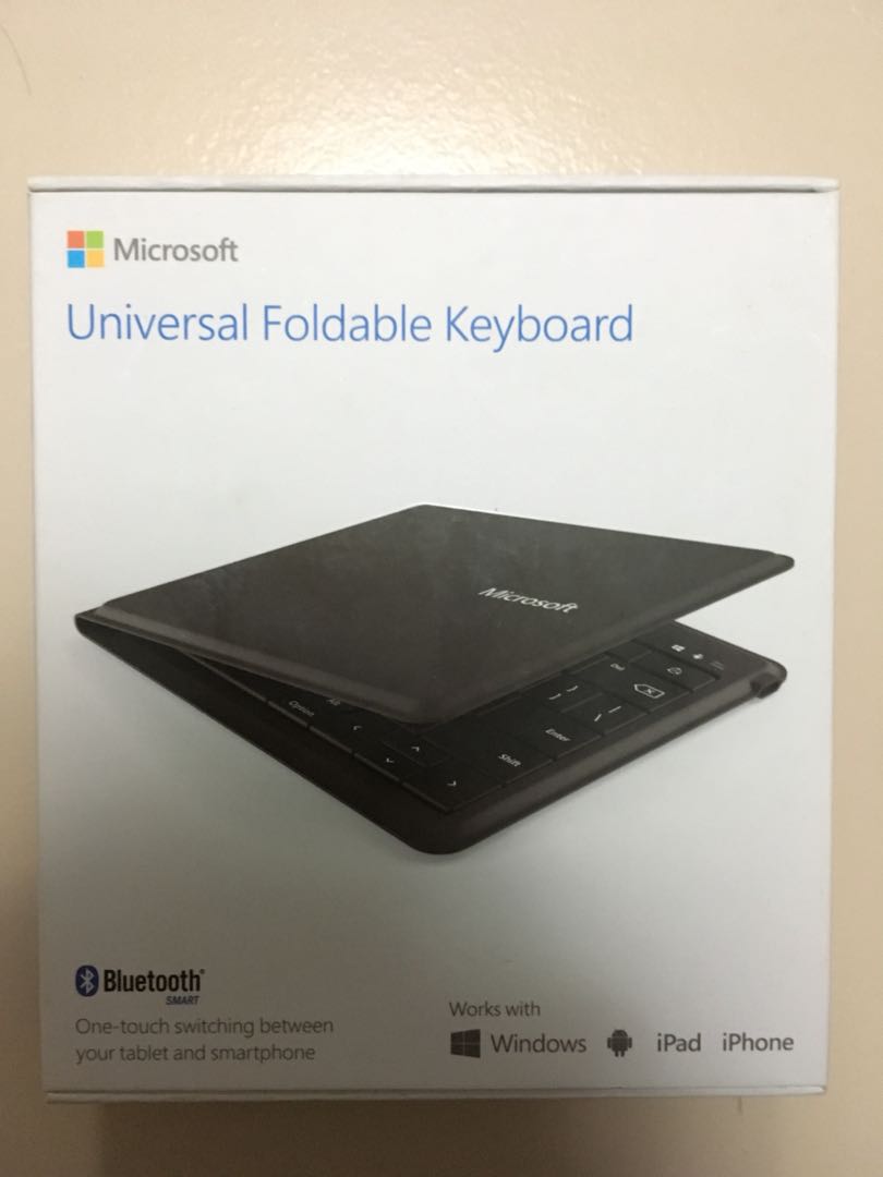 Microsoft Foldable Keyboard, Computers & Tech, Parts & Accessories ...