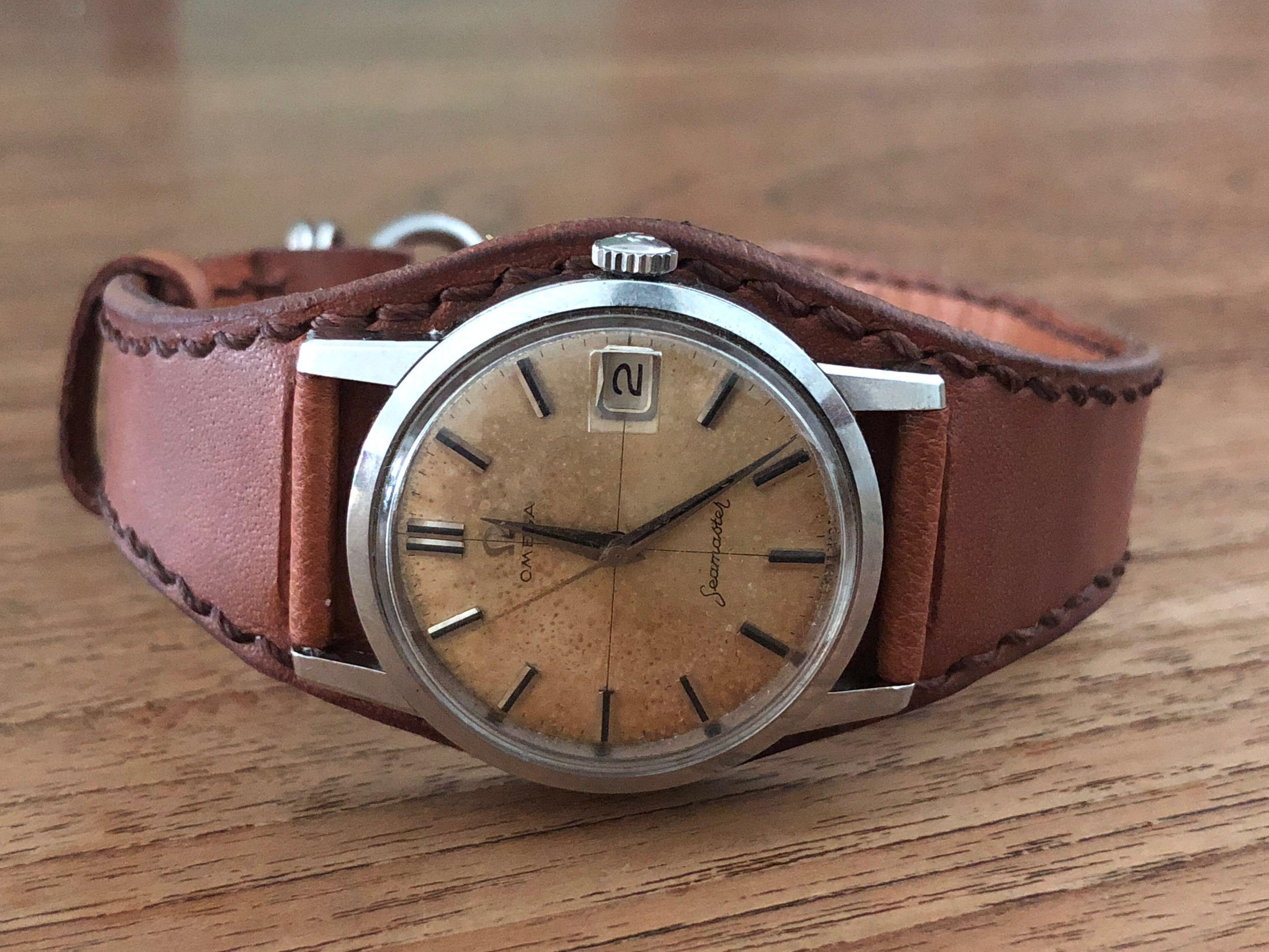 Omega Seamaster Cal.610 (Vintage, Crosshair, Patina), Luxury, Watches ...