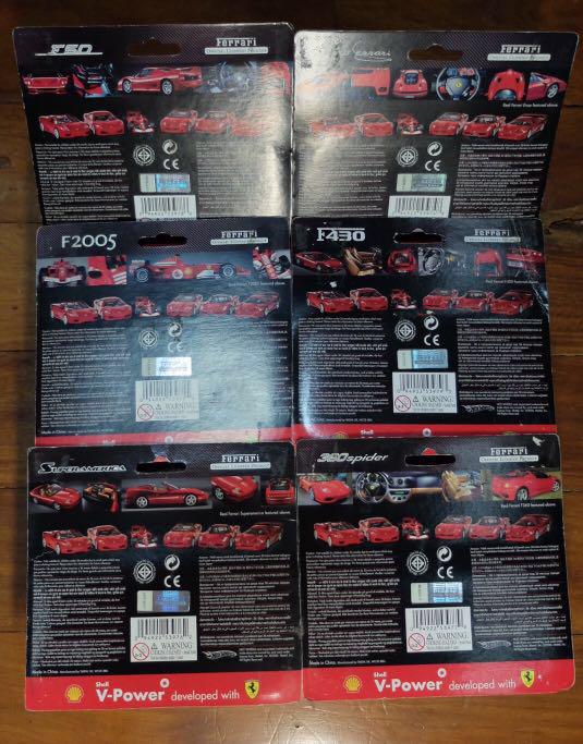 Shell Ferrari Toy Car Collection, Hobbies & Toys, Toys & Games on Carousell