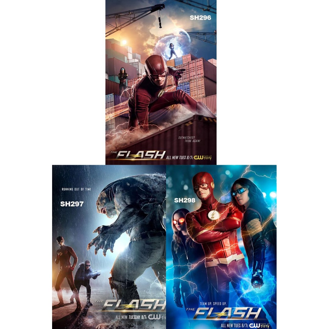 THE FLASH TV POSTERS (PART 3), Hobbies & Toys, Memorabilia ...