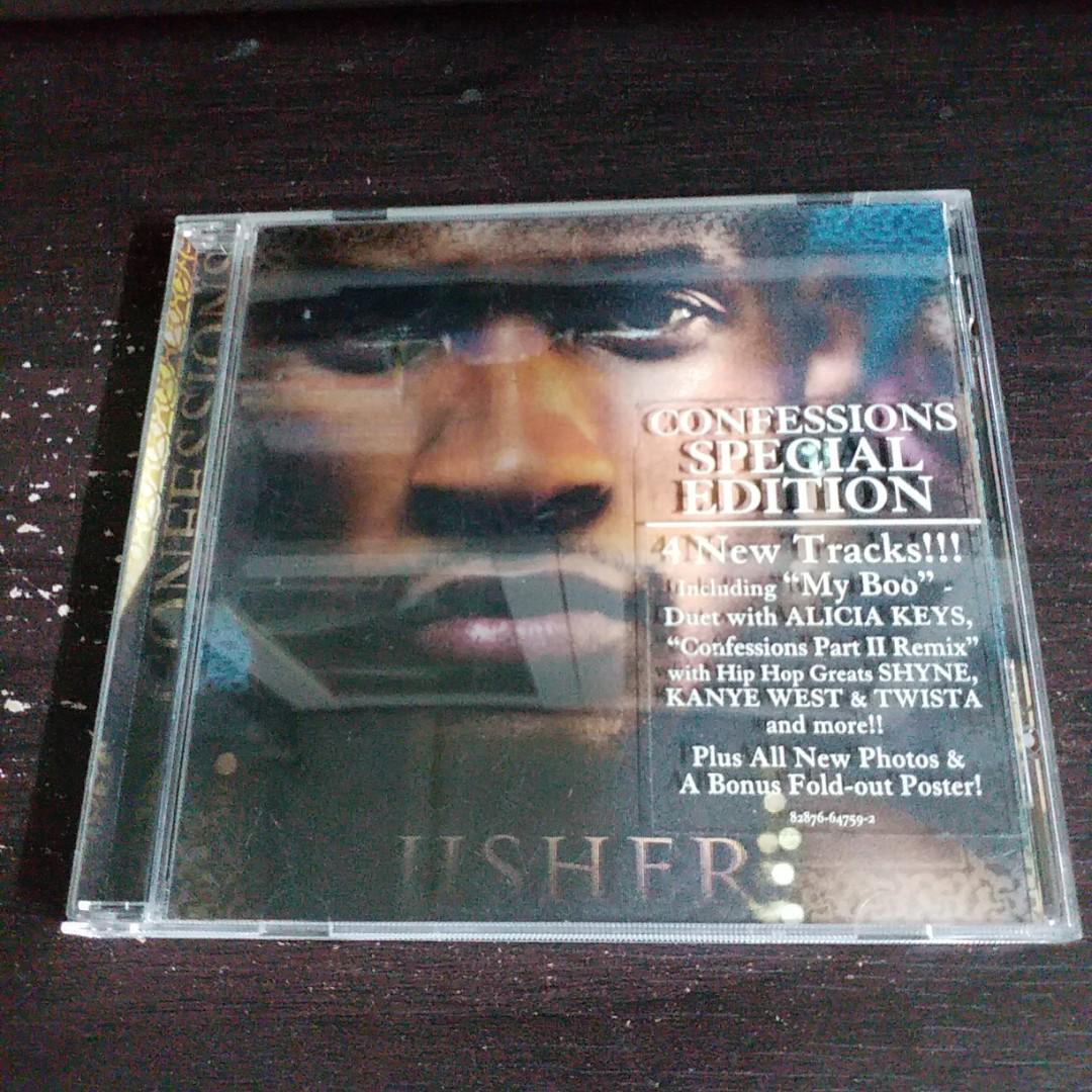USHER Confessions 港版 Special Edition CD with ALICIA KEYS KANYE WEST, 興趣及遊戲, 音樂樂器 & 配件, 音樂與媒體 ...
