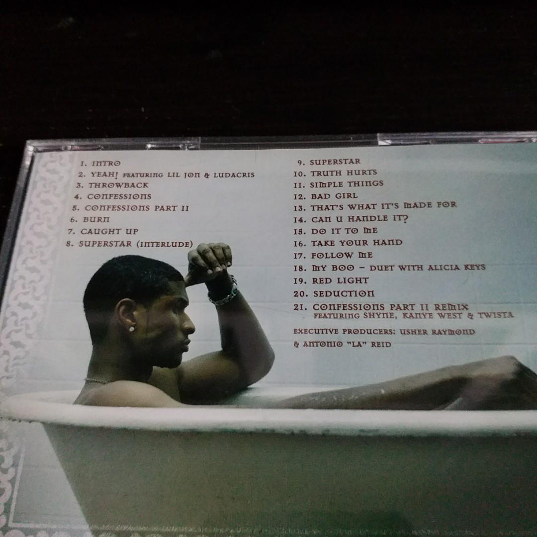 USHER Confessions 港版 Special Edition CD with ALICIA KEYS KANYE WEST, 興趣及遊戲, 音樂樂器 & 配件, 音樂與媒體 ...