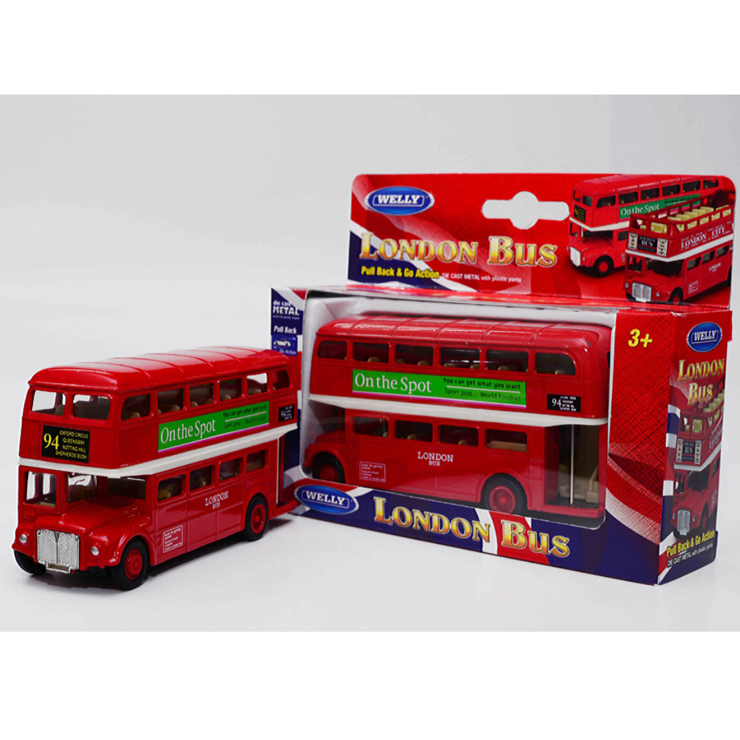 Welly Classic London Double Decker Tour bus, Hobbies & Toys, Toys ...