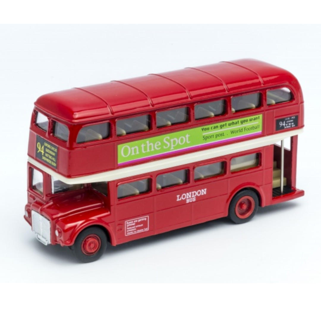 Welly Classic London Double Decker Tour bus, Hobbies & Toys, Toys ...
