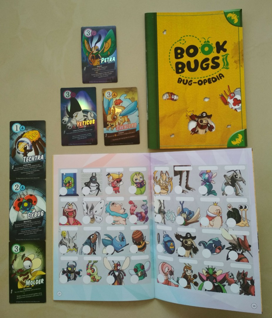 [WTT/WTS] Nlb Book Bugs 2 Cards & Playmat. See All Pics, Hobbies & Toys ...