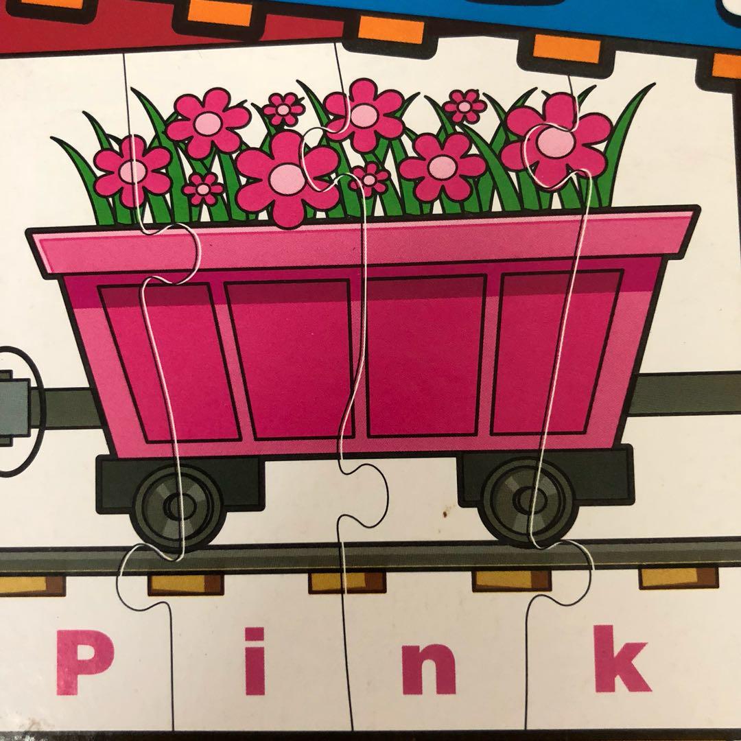 27 Color Train Puzzles, Hobbies & Toys, Toys & Games on Carousell