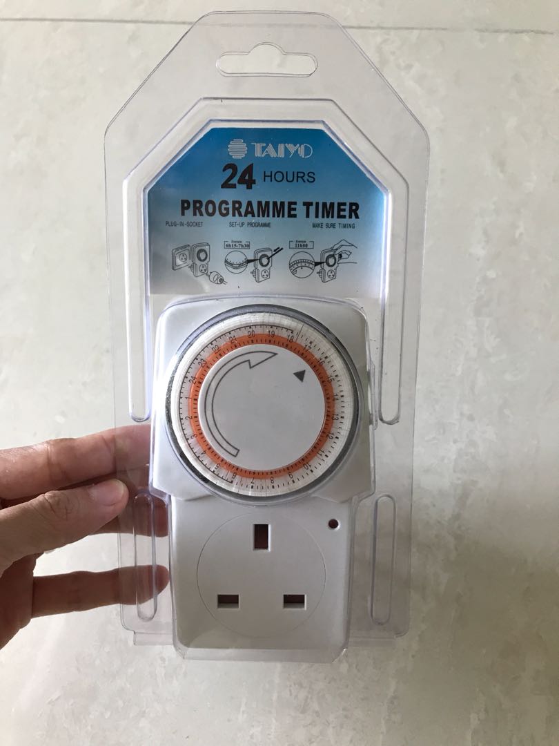 BNIB Taiyo 24 hours programme timer, TV & Home Appliances, Kitchen Appliances, Other Kitchen ...