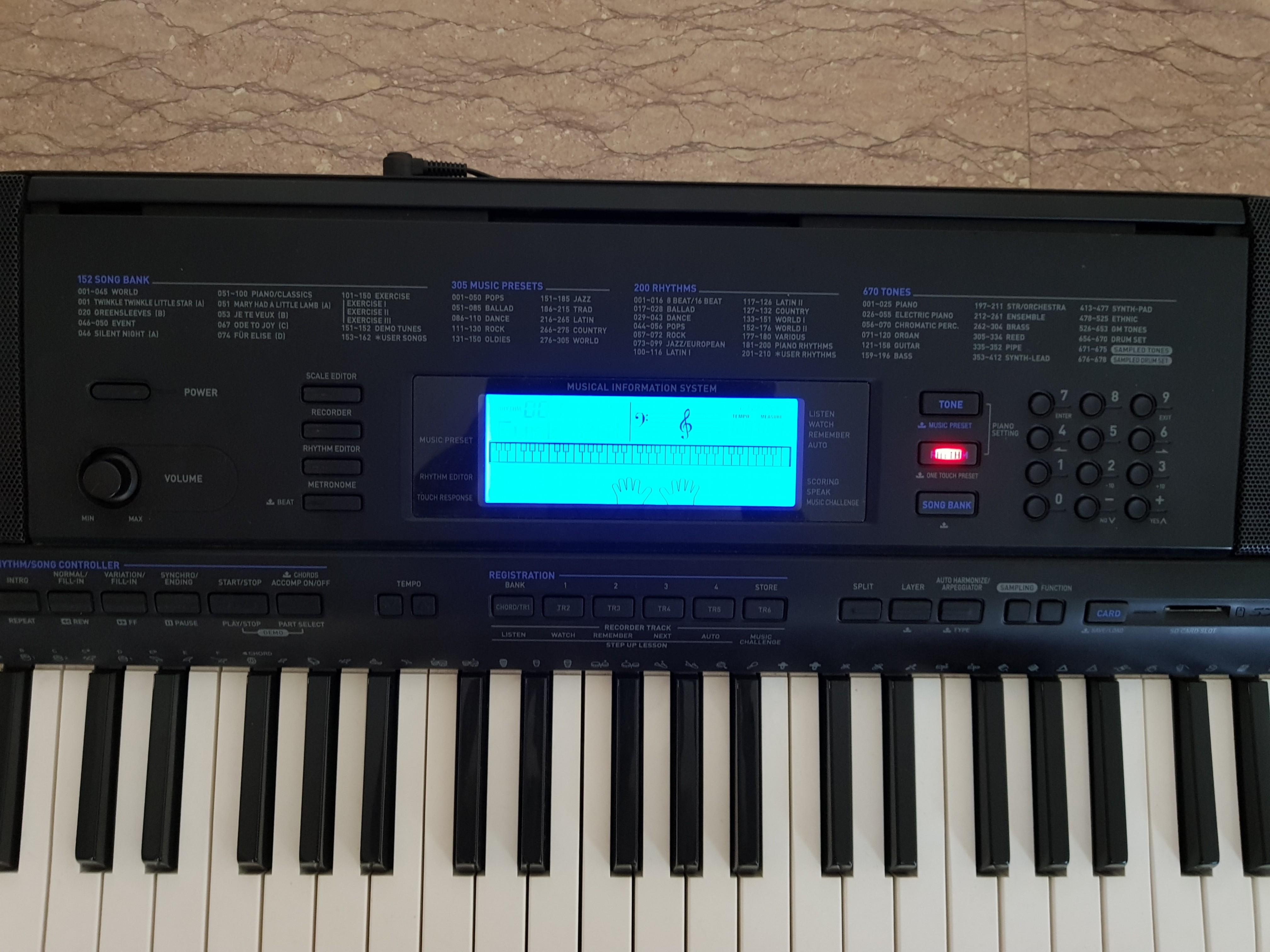 Casio CTK-5000, Hobbies & Toys, Music & Media, Musical Instruments on ...