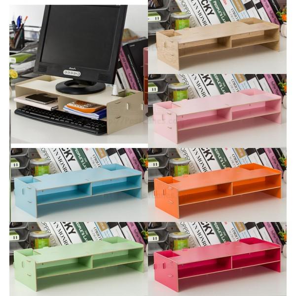 Computer Monitor Rack Organizer Storage Stand, Mobile Phones & Gadgets ...