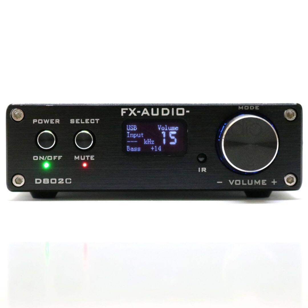 FX-Audio D802C Bluetooth Pure Full Digital Audio Amplifier, Audio ...