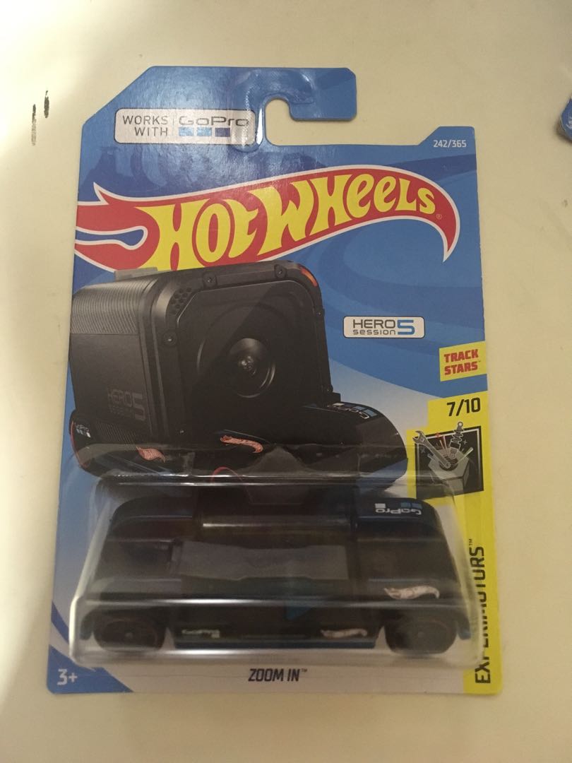 Hotwheels GoPro Hero5 Zoom In, Hobbies & Toys, Toys & Games on Carousell