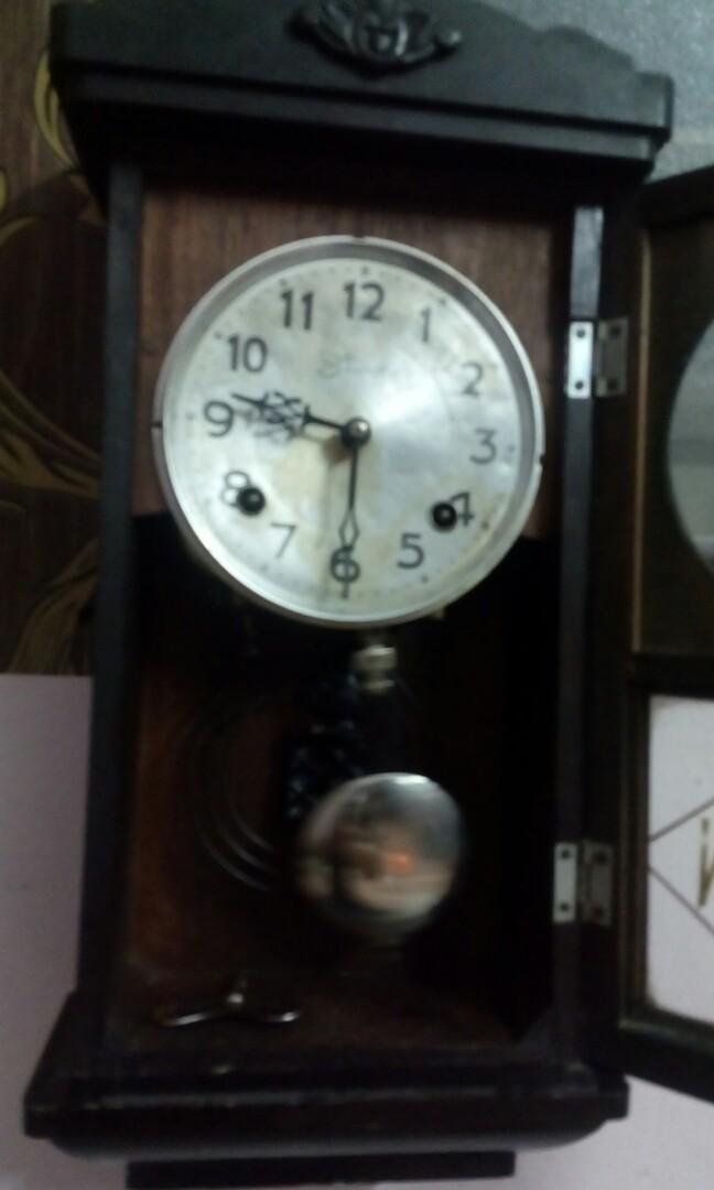 jam dinding antik, Hobbies & Toys, Collectibles & Memorabilia, Vintage ...